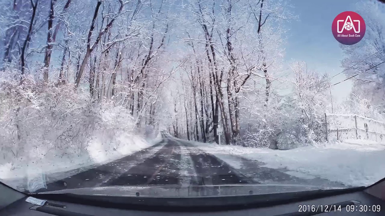 A Winter Drive Through a Country Club / All About DashCam - YouTube