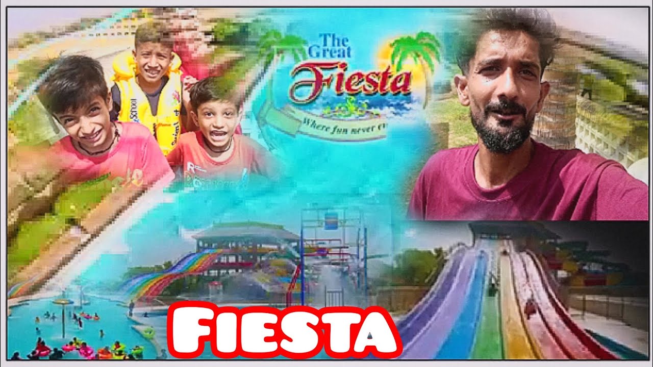 The Great Fiesta Water Park Karachi 2023 | New Slides | Pakistan Ka ...