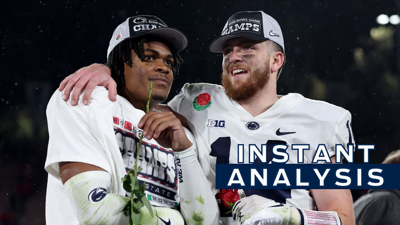 Penn State gets Rose Bowl win thanks to pivotal third quarter | Instant ...