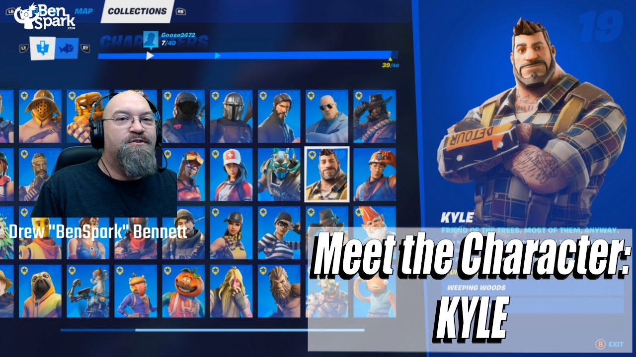 Fortnite Characters - Season 5 - Meet Kyle - YouTube
