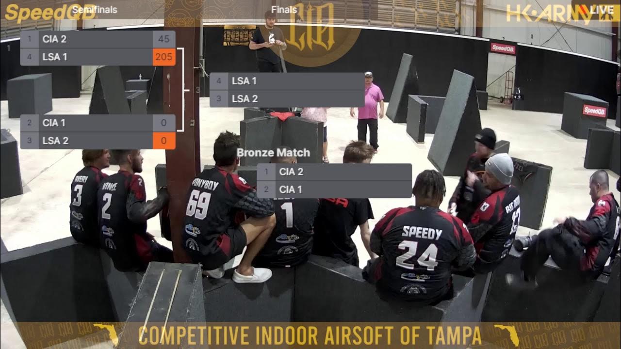 Competitive Indoor Airsoft of Tampa SpeedQB Qualifier 2 - YouTube