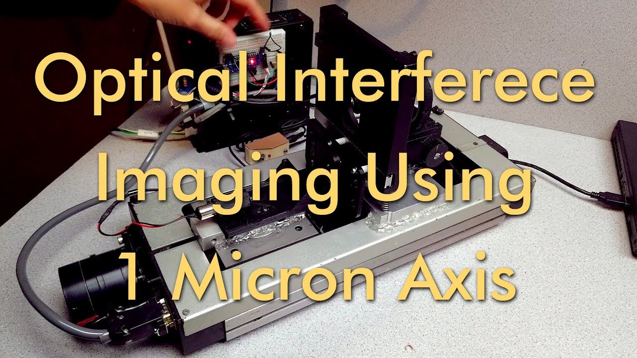 3D Interference Scanner 02 - Using One Micron Axis - YouTube