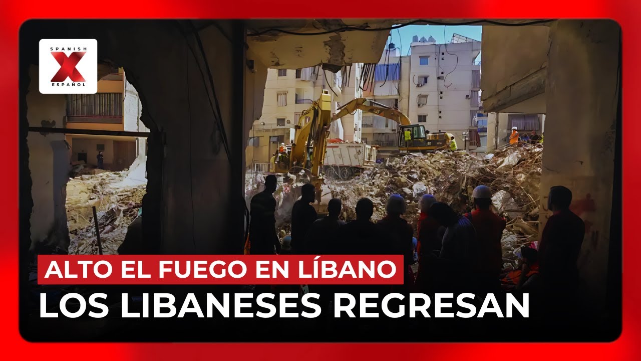 Los Libaneses Regresan A Las Ciudades En Ruinasr | NewsX Español - YouTube