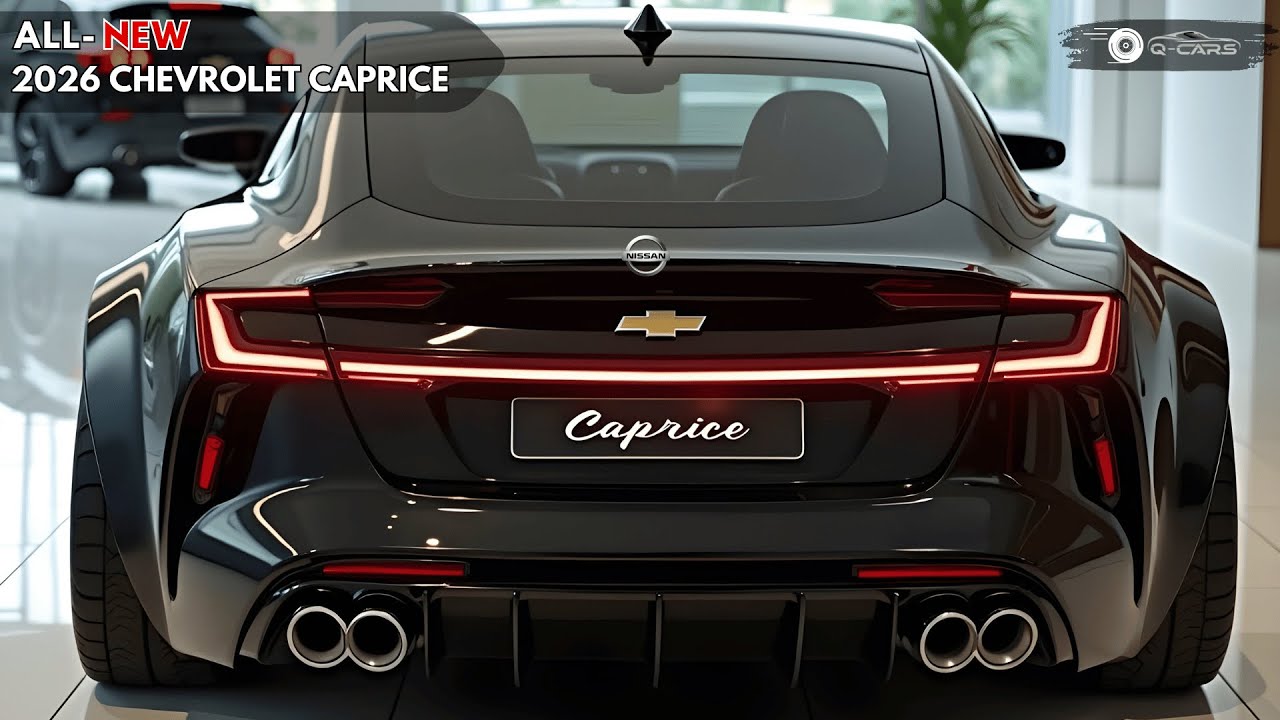 New 2026 Chevrolet Caprice Unveiled - Why the 2026 Chevrolet Caprice Is ...