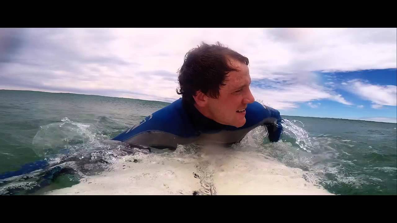Spring Surfing - Thirteenth Beach - YouTube
