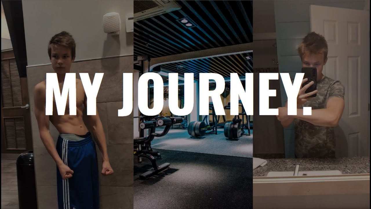 one year of working out... - YouTube