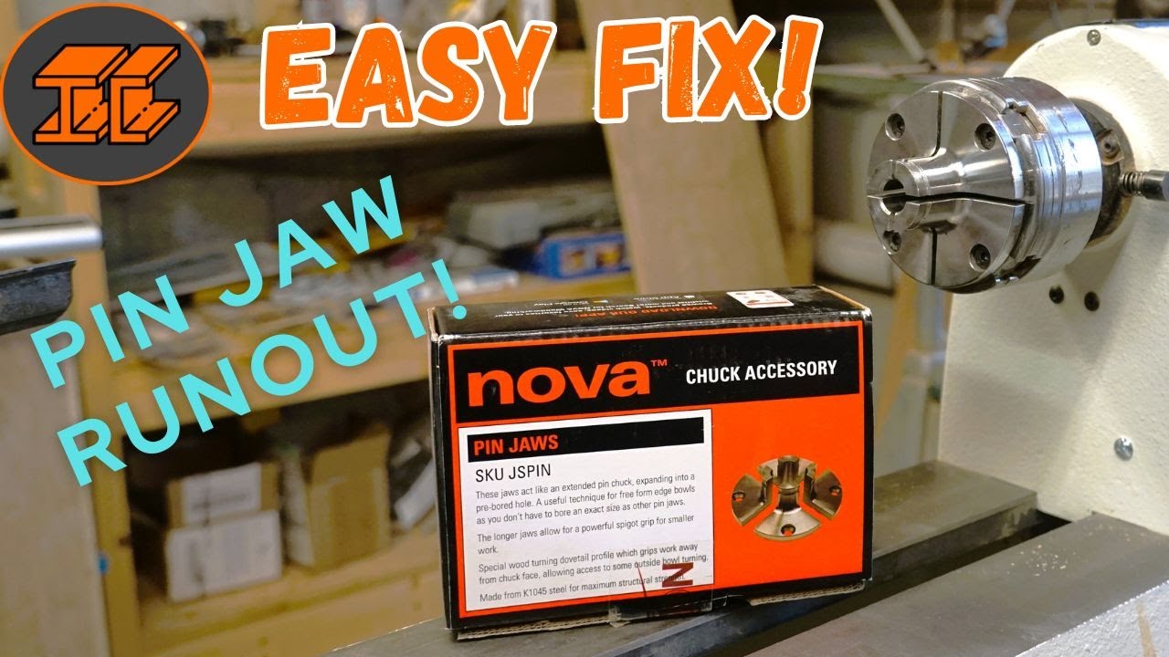 DIY: How to Fix your Teknatool Nova Pin Jaw Runout! - YouTube
