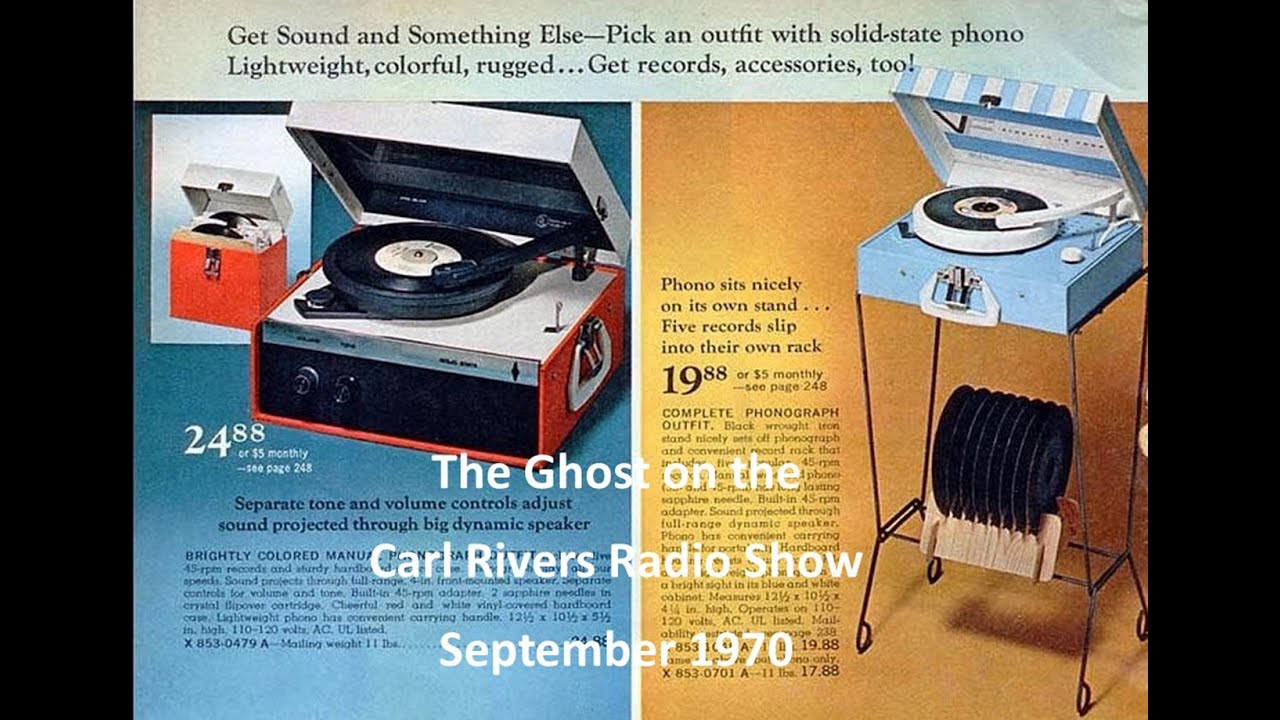 The Ghost on the Carl Rivers Radio Show September 1970 - YouTube