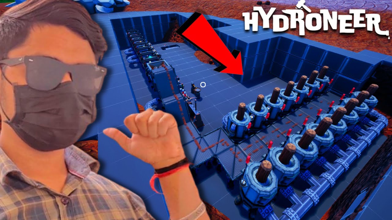 Building A Cloutium Automated Mining Farm! | {Hydroneer} #6 - YouTube