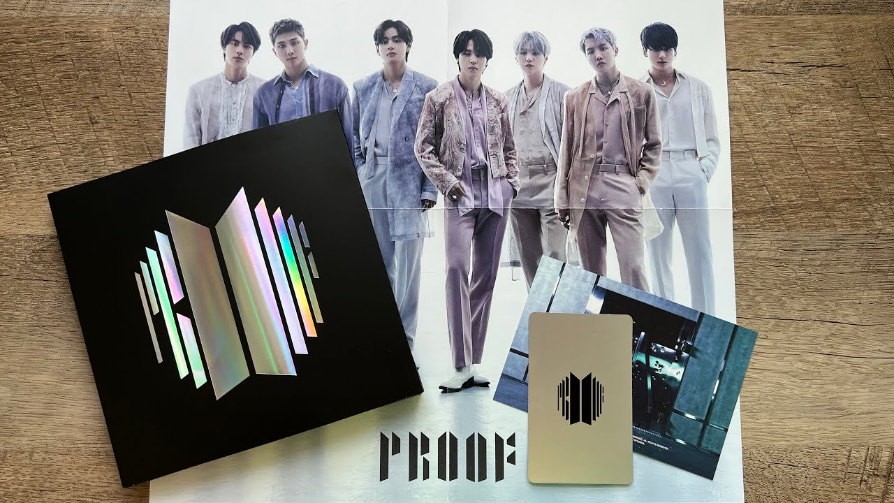 BTS PROOF Compact Edition Unboxing - YouTube