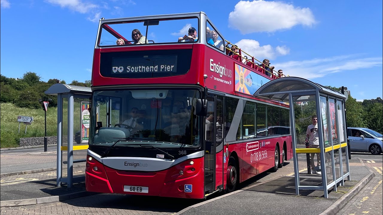 *Beast!* Ensign Bus Transbus Enviro 500 Integral 368 68 EB Route 68 ...