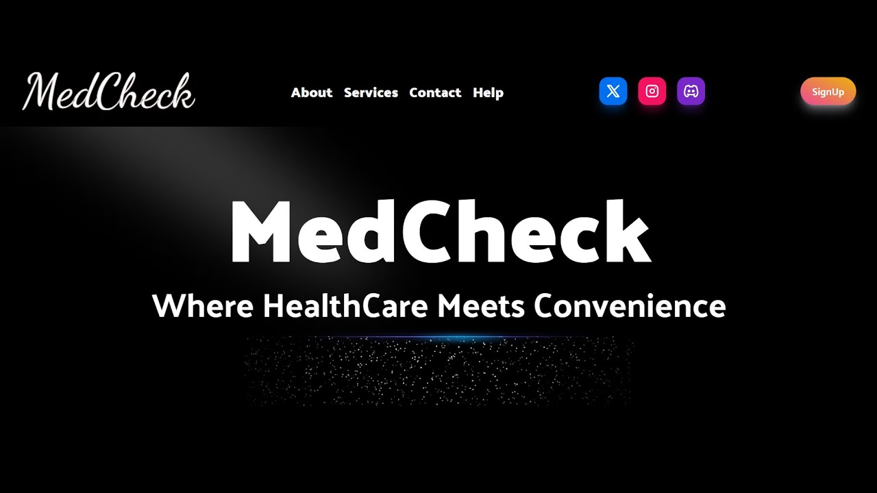 Medcheck - YouTube
