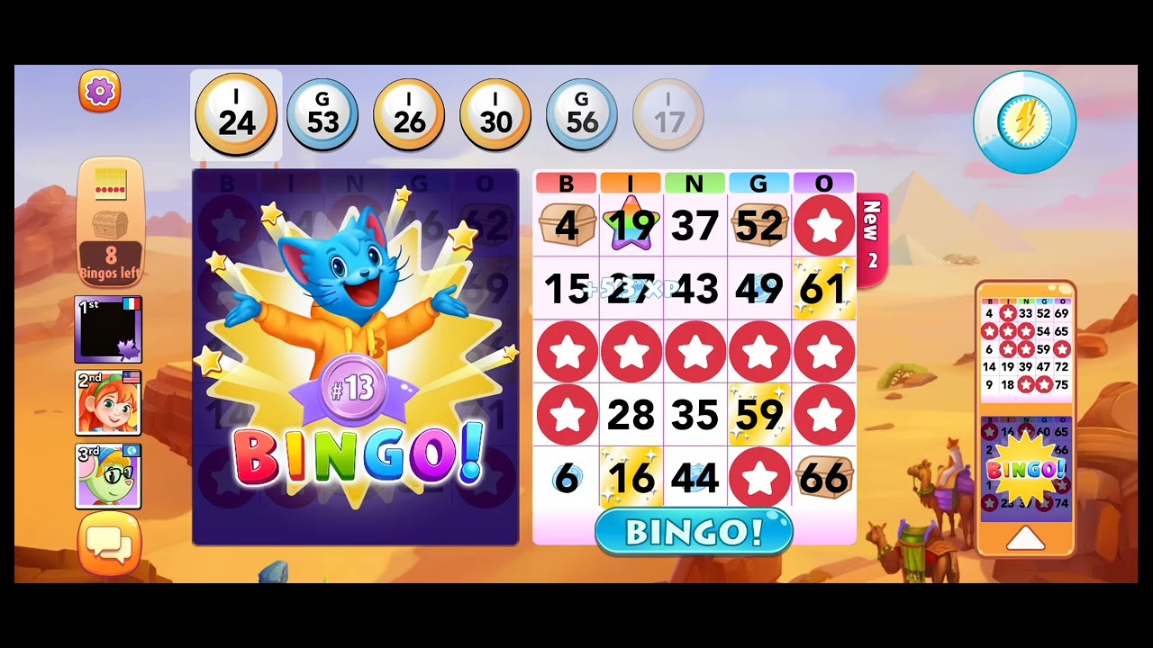 Bingo blitz Cairo - YouTube