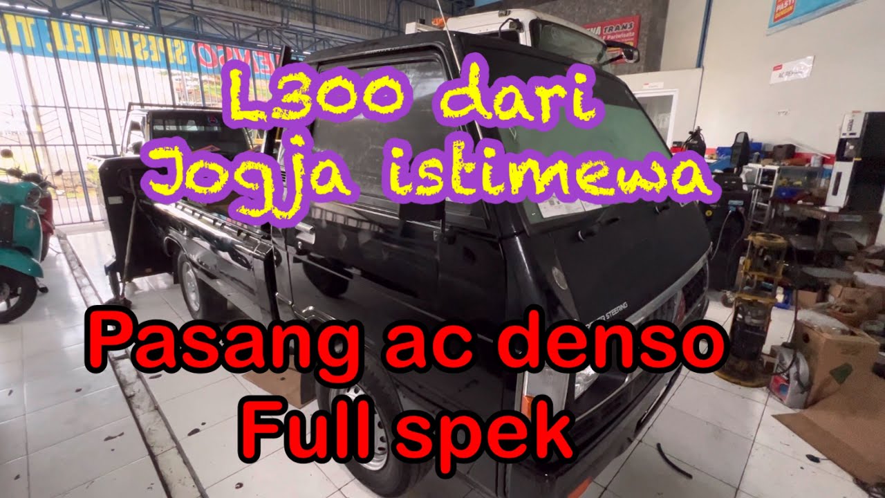 Pasang ac l300 denso full spek dari jogja - YouTube