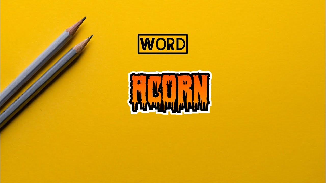 Acorn Meaning In Tamil And English Dictionary YouTube acorn-meaning-in-tamil-and-english-dictionary-youtube