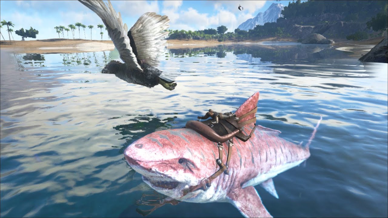 ARK SURVIVAL EVOLVED #18 - DOMANDO UM MEGALODON! (MOD PRIMITIVO) - YouTube