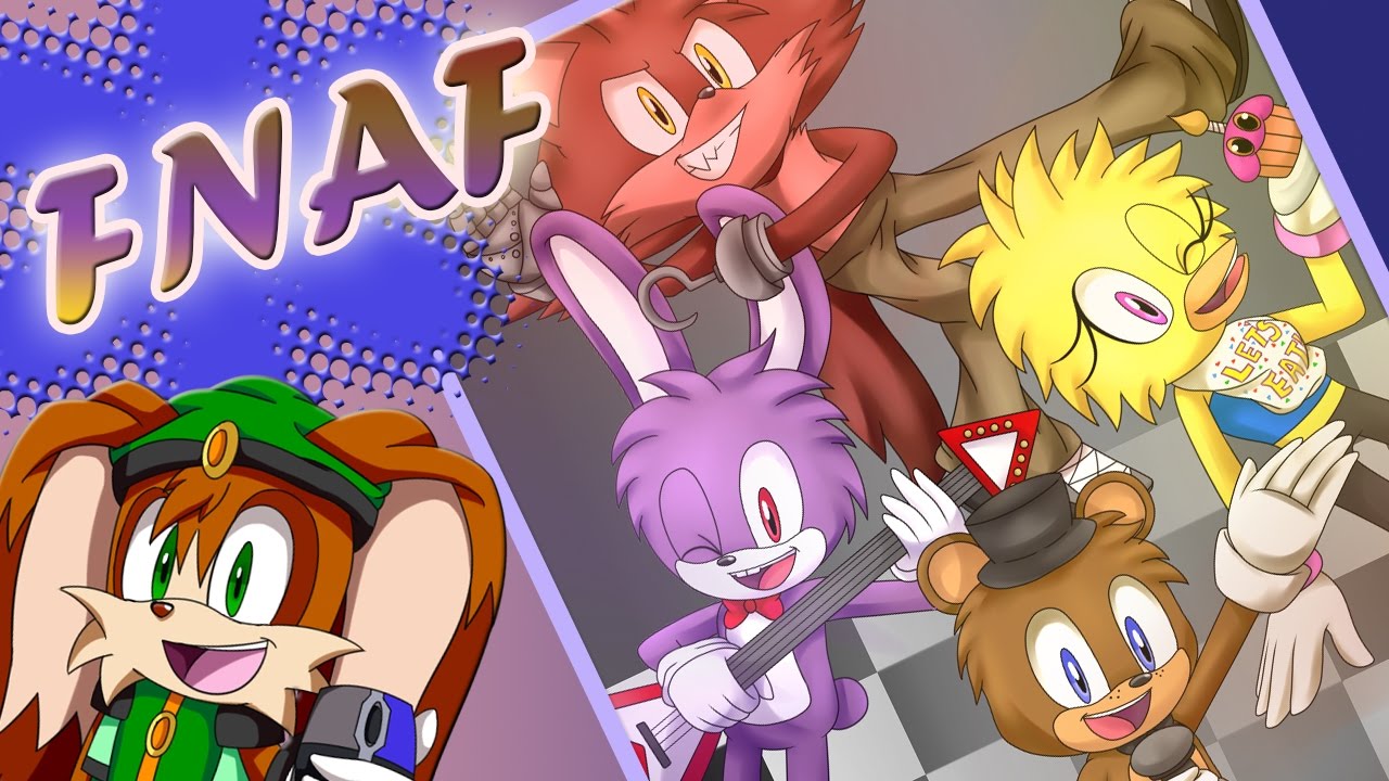 Speedpaint FNAF versión Sonic - YouTube