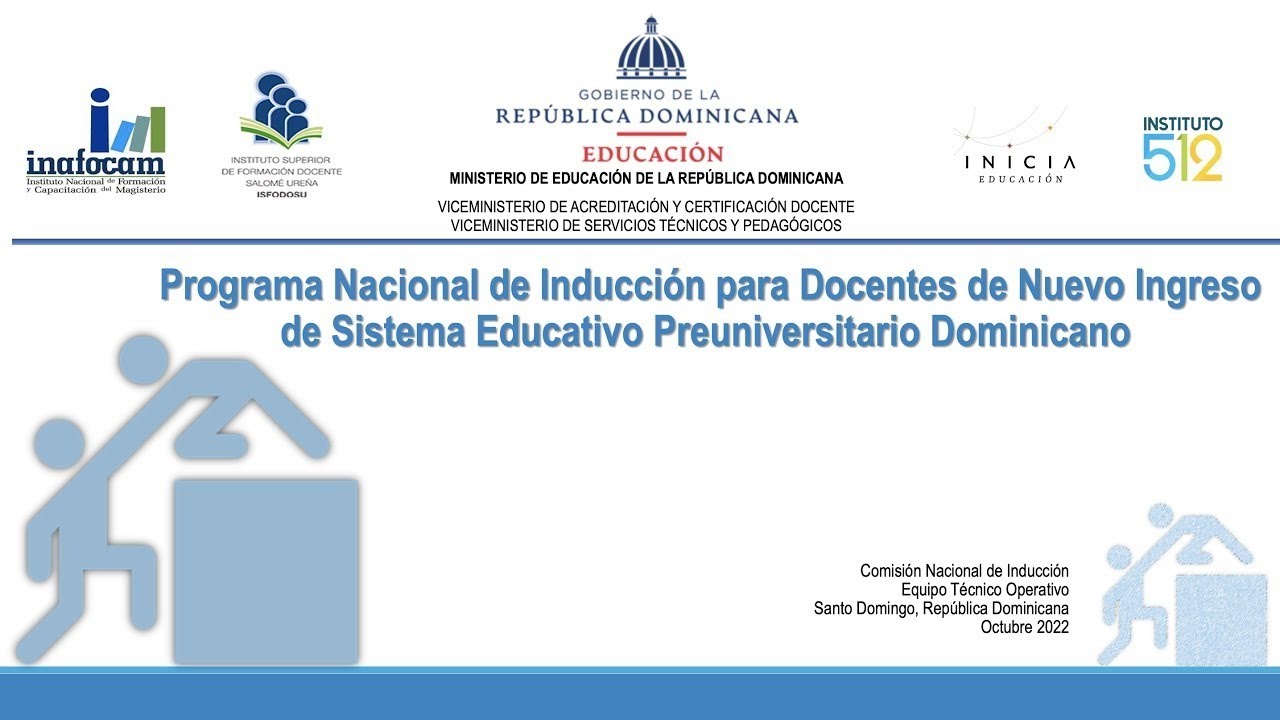 Programa Nacional de Inducción para Docentes de Nuevo Ingreso - YouTube