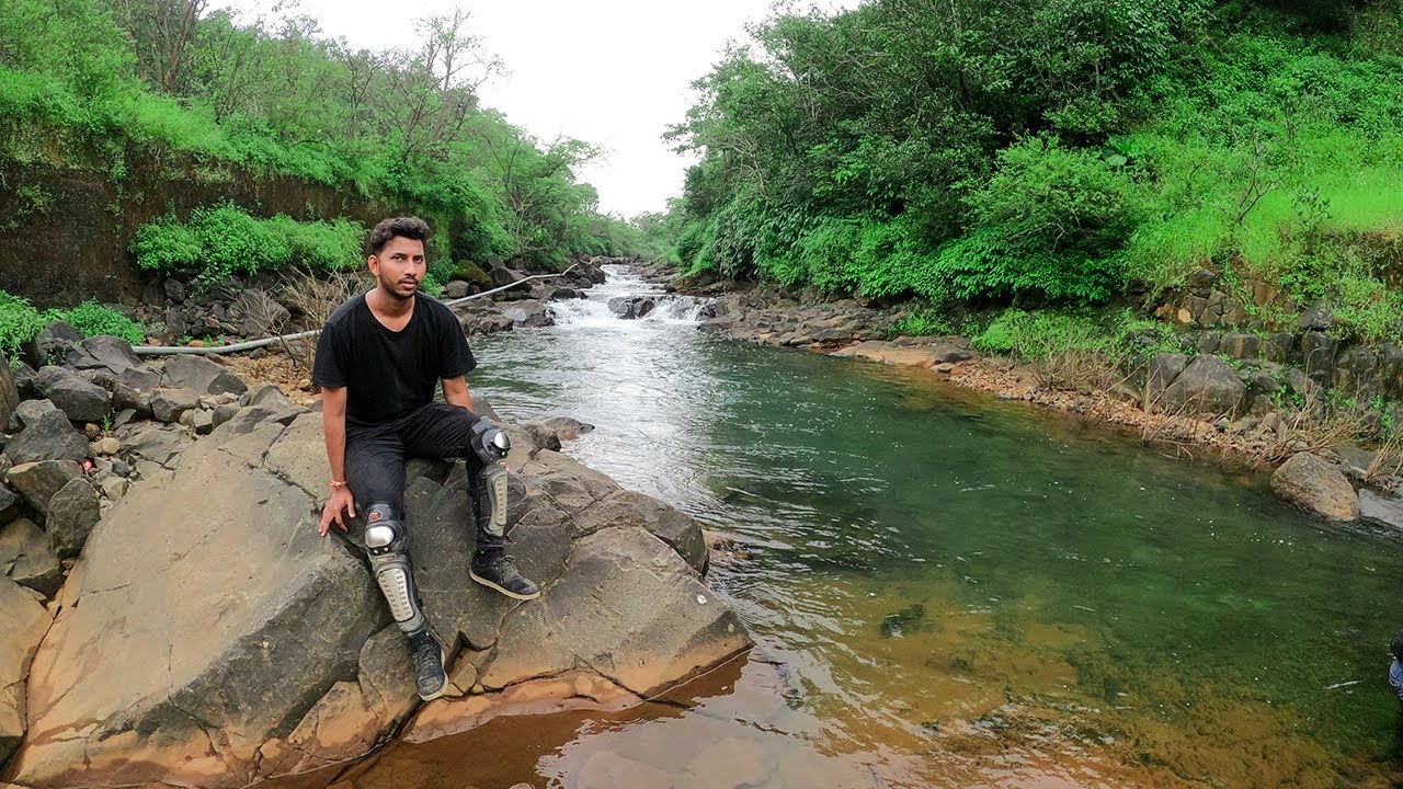 I visit Kumbhe Waterfall | 2nd Part of Mangaon Ride - YouTube