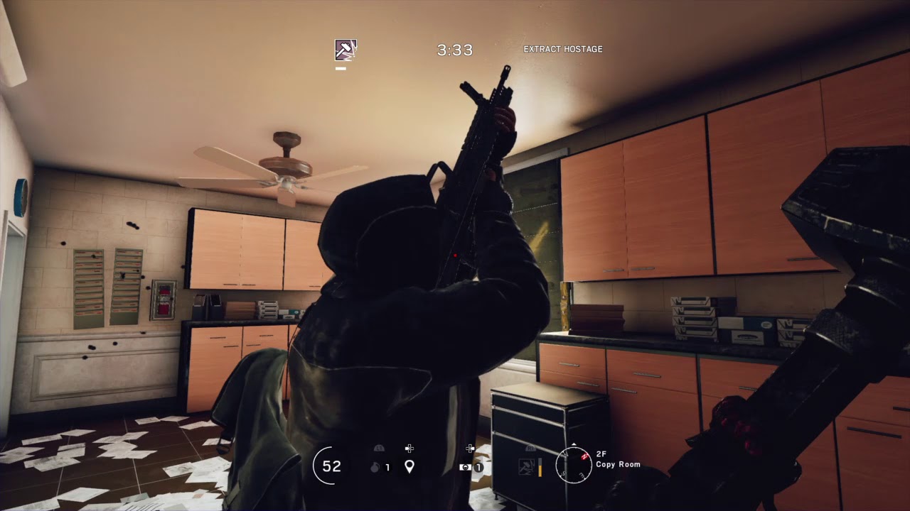 Tom Clancy's Rainbow Six random terrorist hunt glitch - YouTube