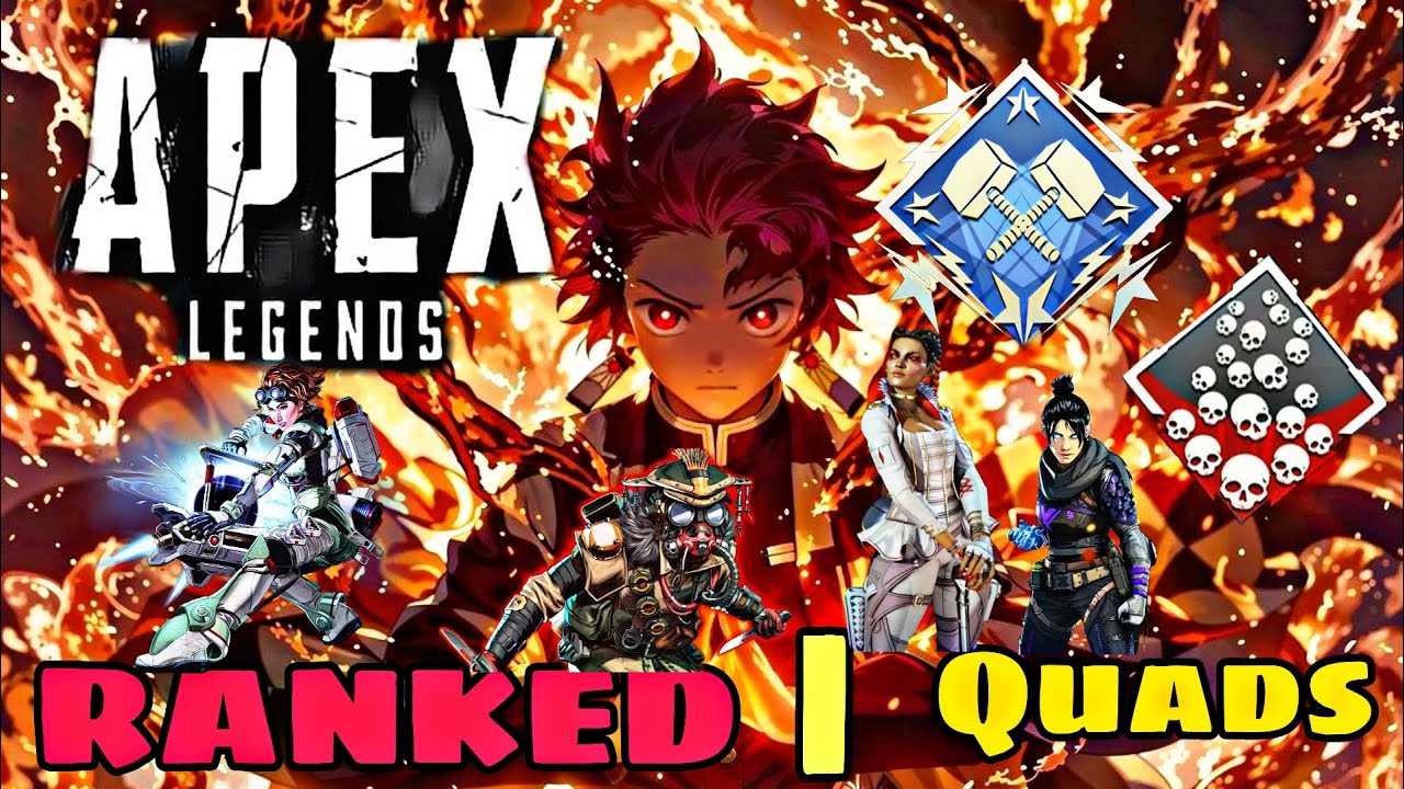 Apex legends RANKED | quads Live - YouTube