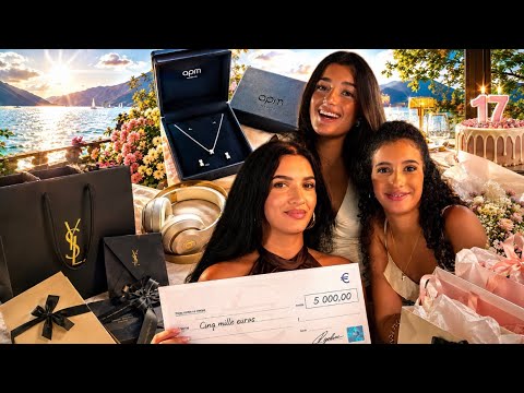 L’INCROYABLE ANNIVERSAIRE DE MONIA ! Elle est gâtée 🤭
