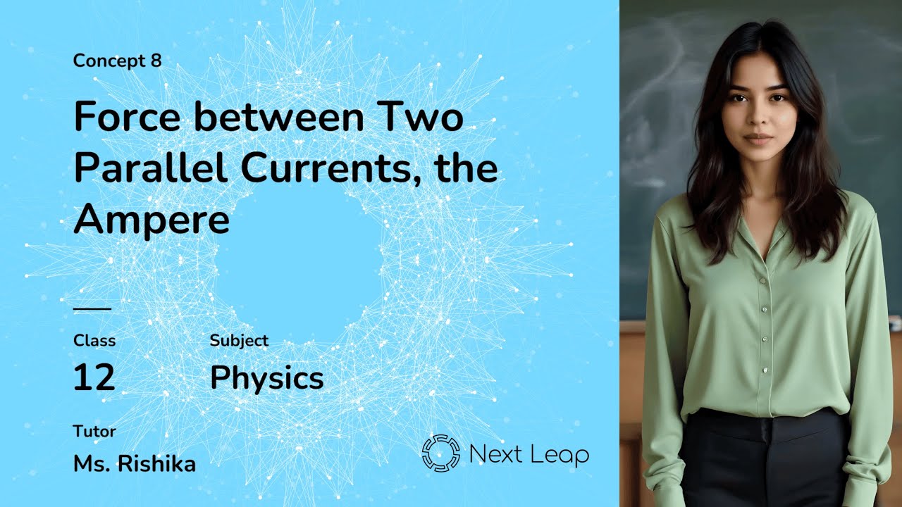 Force between Two Parallel Currents, the Ampere | Class 12 Physics ...