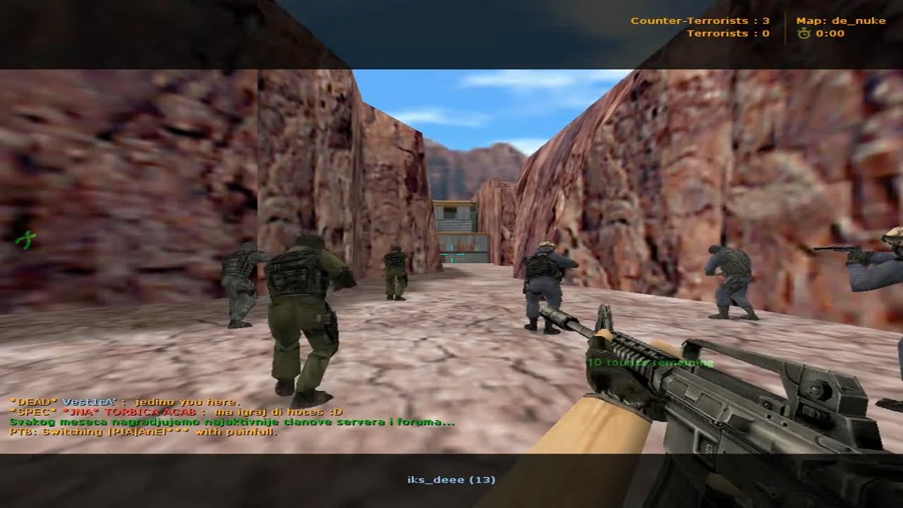 Counter Strike 1.6 - Valve 2000 - de_nuke CS 1.6 - YouTube