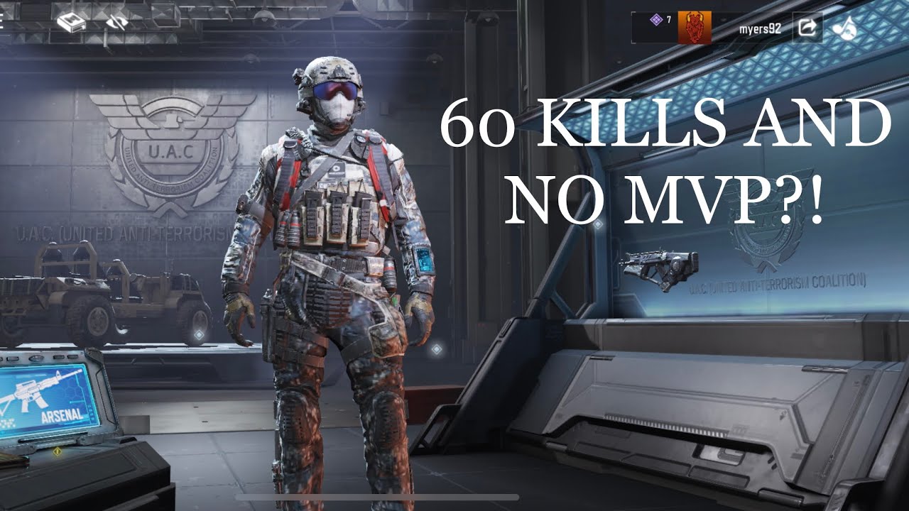 60 KILLS AND NO MVP?! ~ COD MOBILE ~ HARDPOINT ~ CROSSFIRE - YouTube