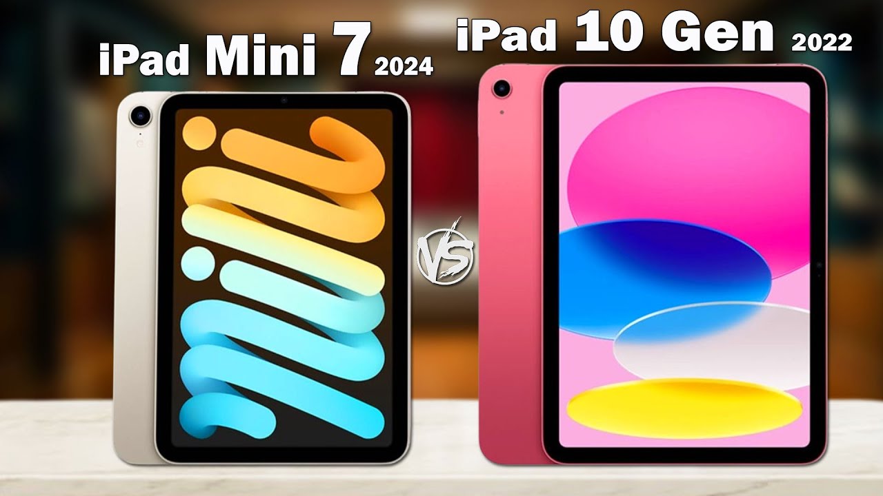 New iPad Mini 7 Vs iPad 10th Gen 2022 - YouTube