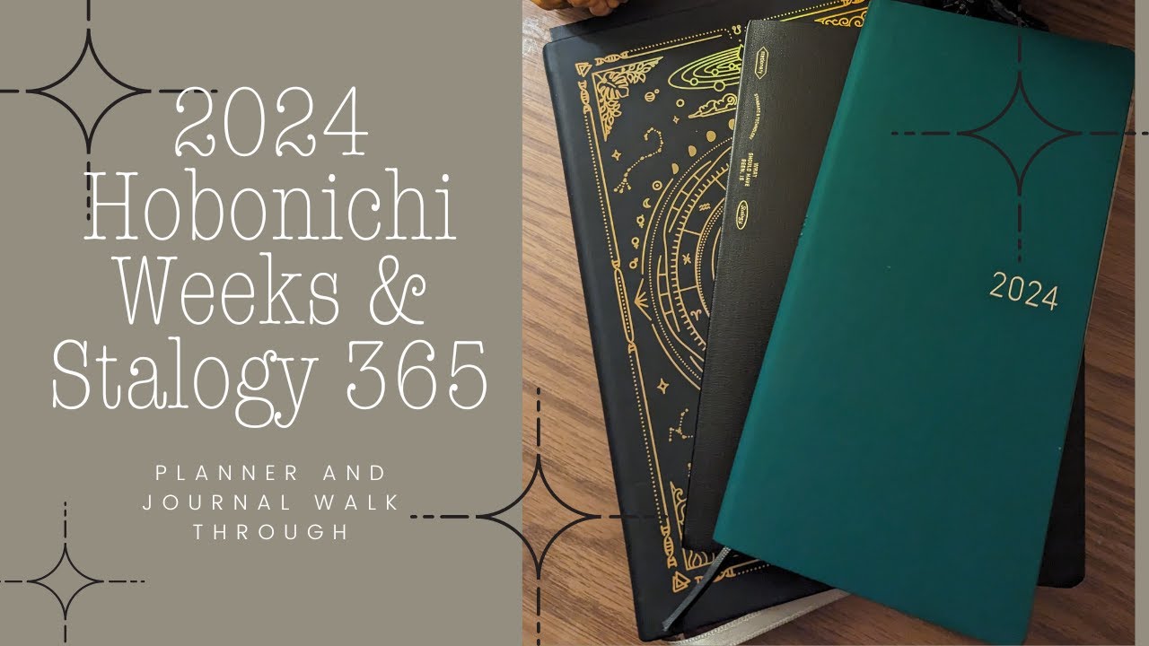 2024 Hobonichi Weeks, Stalogy 365, & Magic of I Planner and Journal ...
