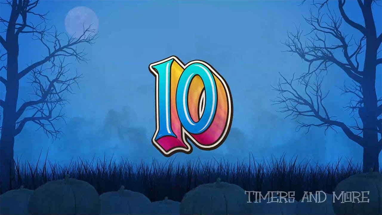 10 Second Halloween Inspired Countdown Timer [3] - YouTube