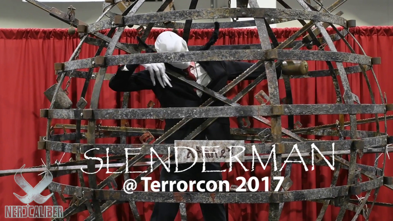 SLENDERMAN @ Terrorcon 2017 - YouTube