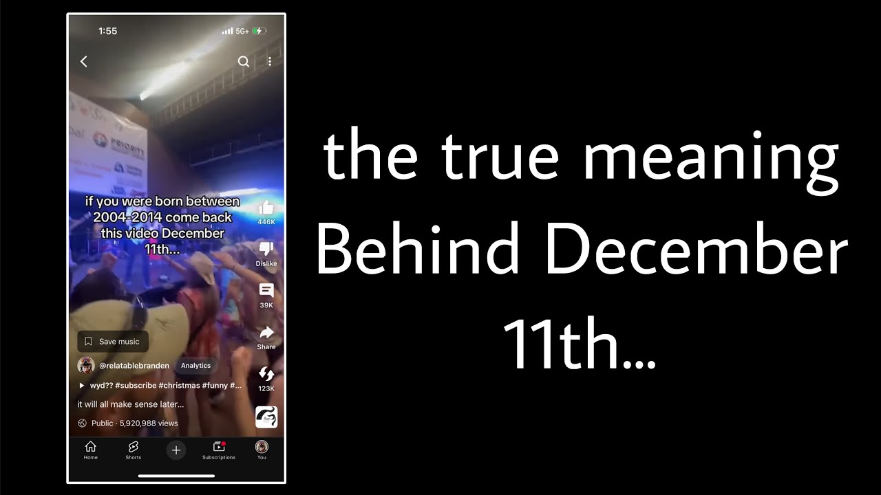 The Meaning Behind December 11th… - YouTube