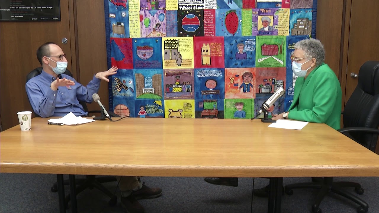 President Preckwinkle is joined by Dr. Robert 'Rob' Feldman for a ...