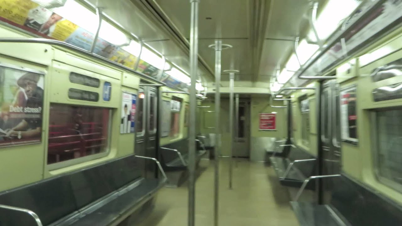 NYC Subway: R40 4280 Interior Tour (NYTM) - YouTube