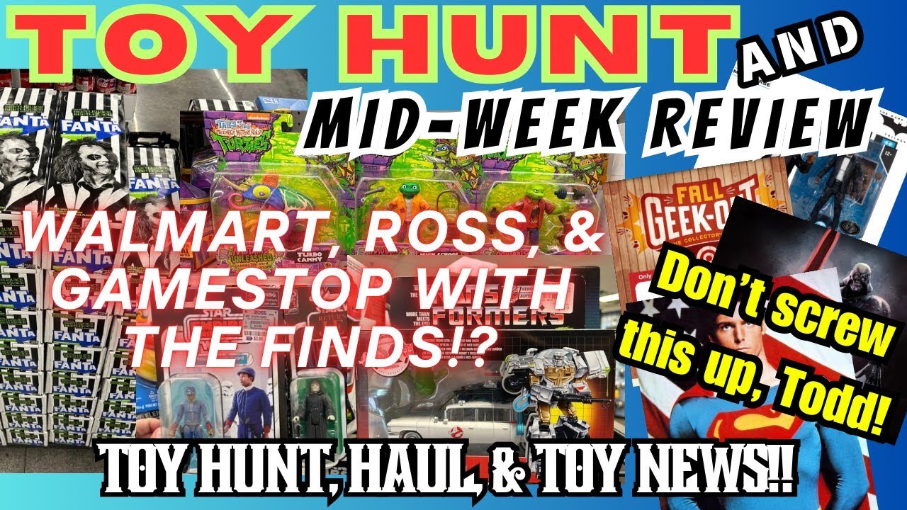 TOY HUNT | Quick Hunt = Fruitful Hunt?? Stacked ROSS & GameStop! '78 ...