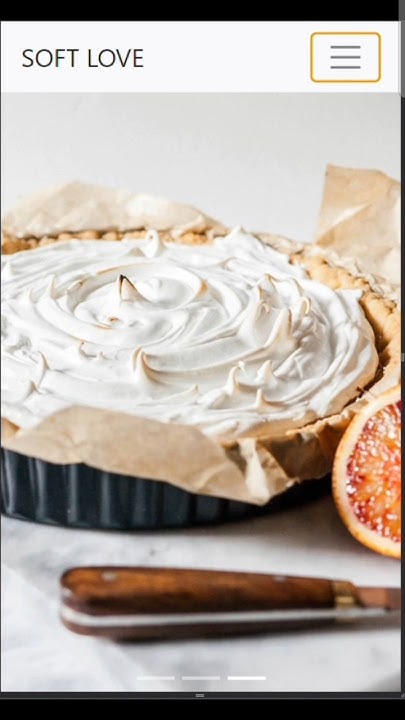 #viral #shorts Responsive cake shop website using html css and bootstrap || how to make cake ...