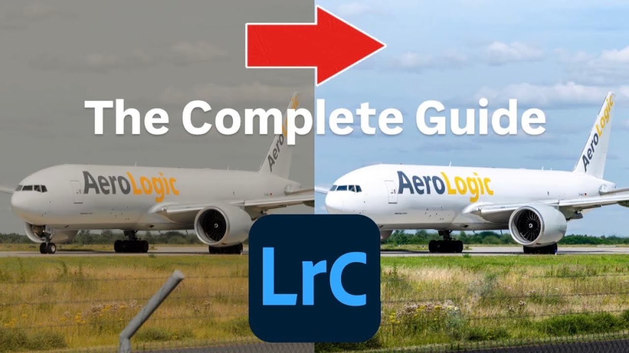 How I Edit My Aviation Photography in Adobe Lightroom. A Complete Step ...