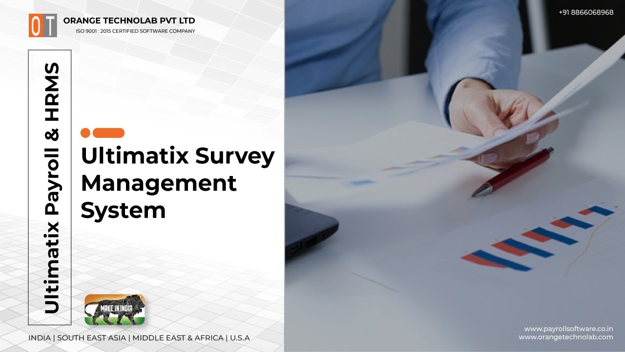 Ultimatix Payroll & HRMS | Survey Management System - YouTube