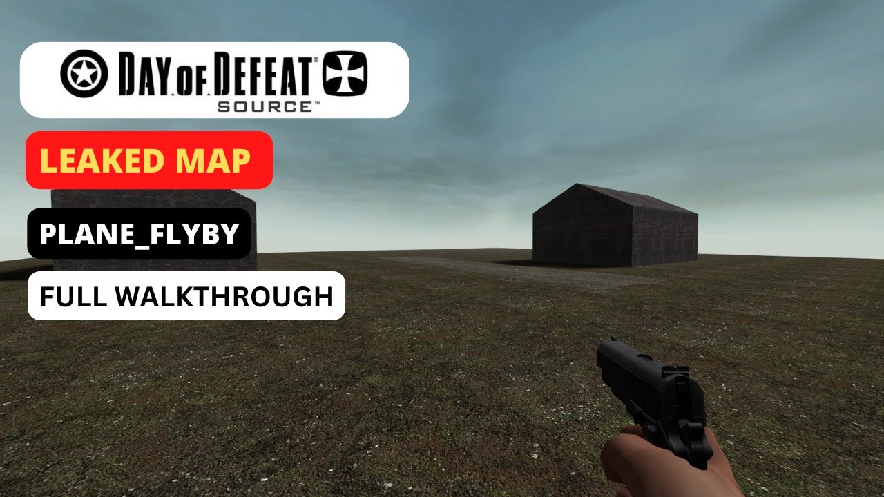 Leaked Day of Defeat: Source map - plane_flyby - YouTube