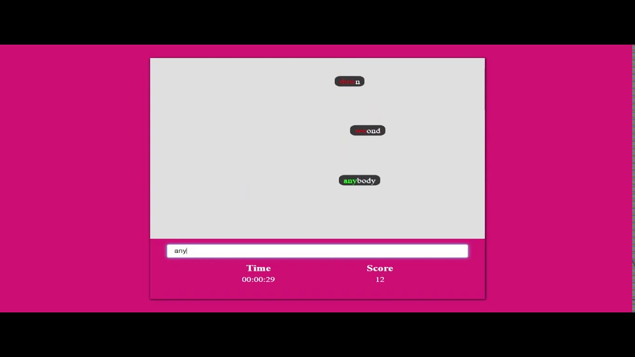 Typing Game || Vue JS - YouTube