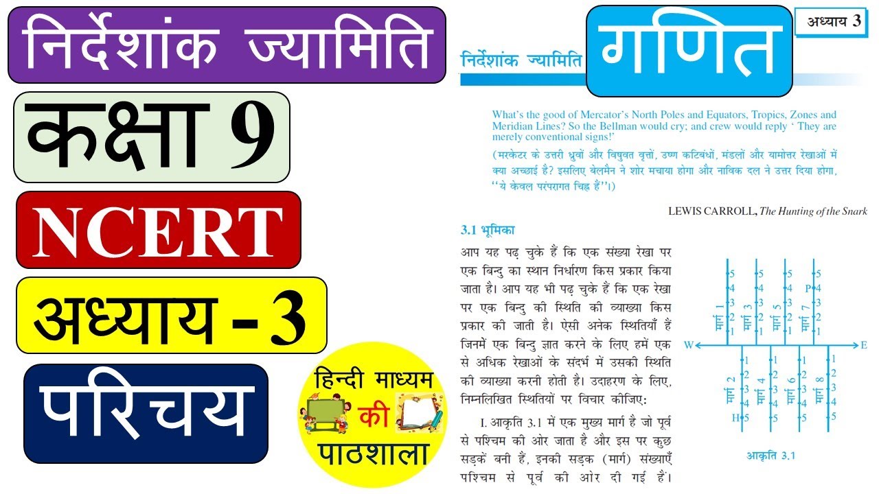 NCERT Class 9 Maths Chapter 3 Introduction, NCERT की कक्षा 9 वीं का ...