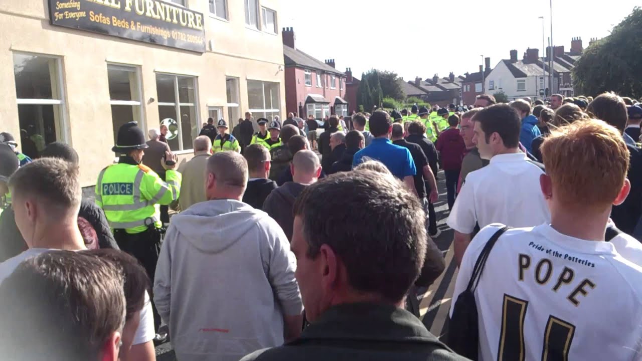 Port vale v wolves trouble 2# - YouTube