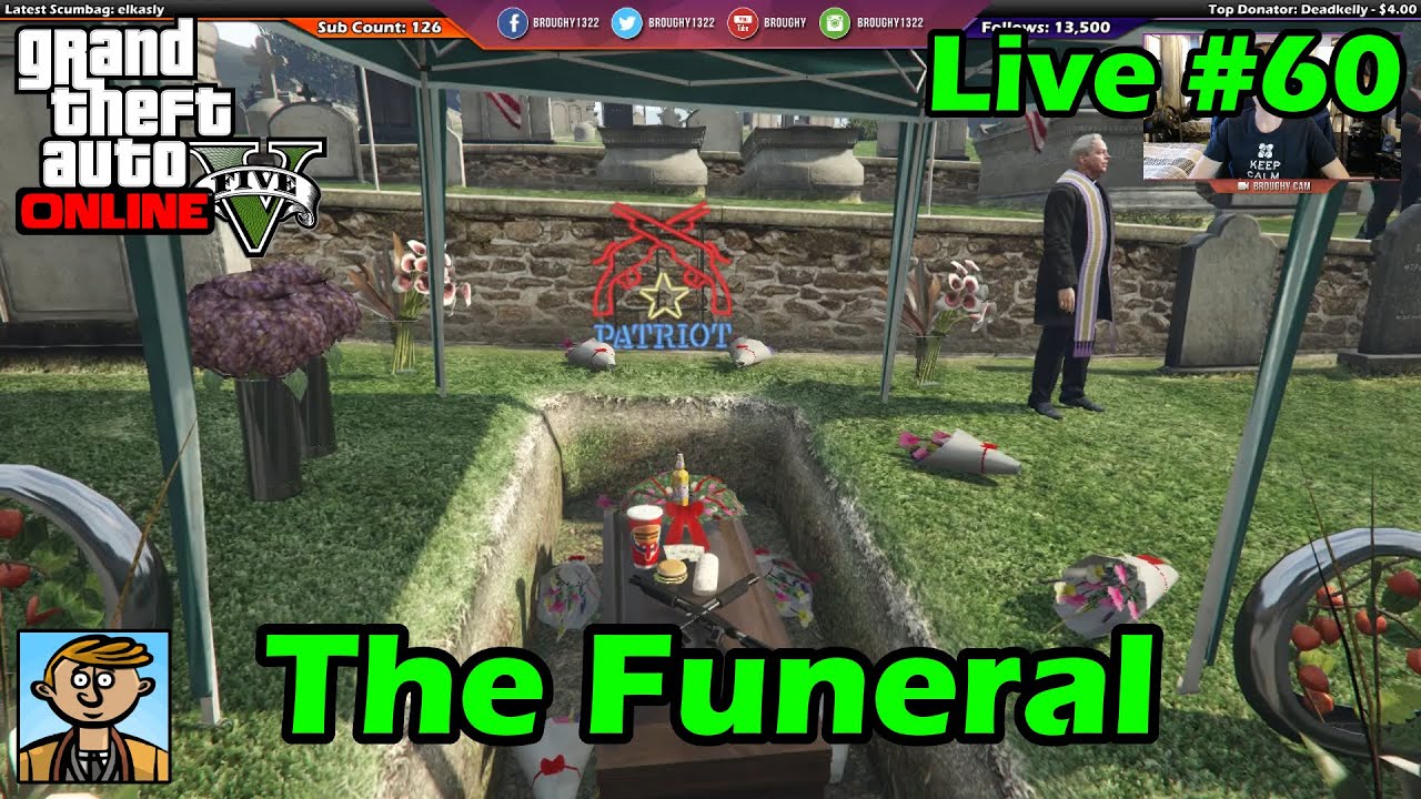 The Funeral (GTA Role-Play) - GTA 5 Fun & Games №46 - YouTube