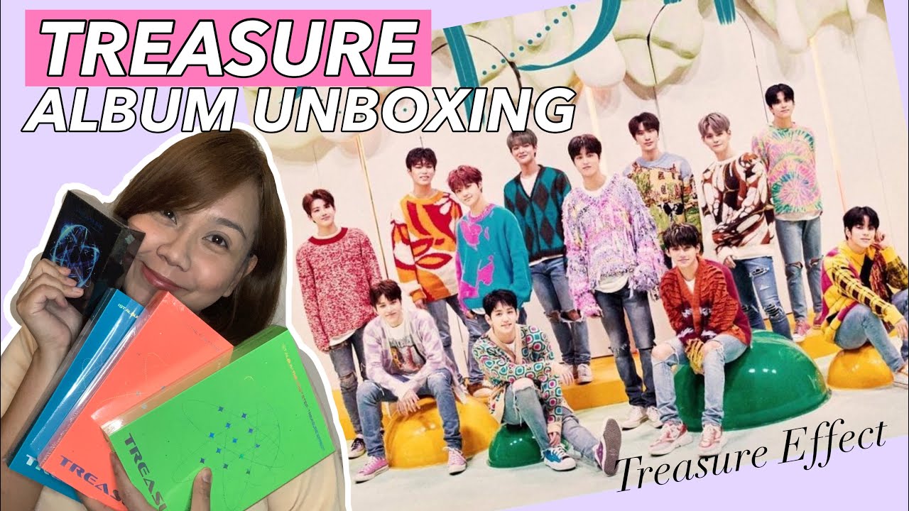 GIVEAWAY! TREASURE - 1st Full Album The First Step: Treasure Effect ...