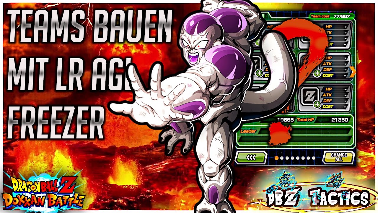 AGL LR Freezer Teams Bauen || Teams und Linking Partner || Dragon Ball ...