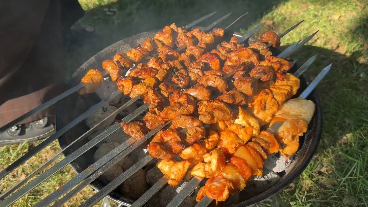 Afghan Chopan Kabob Recipe | TravelFood آموزش کباب با گوشت گوسفند بسیار ...