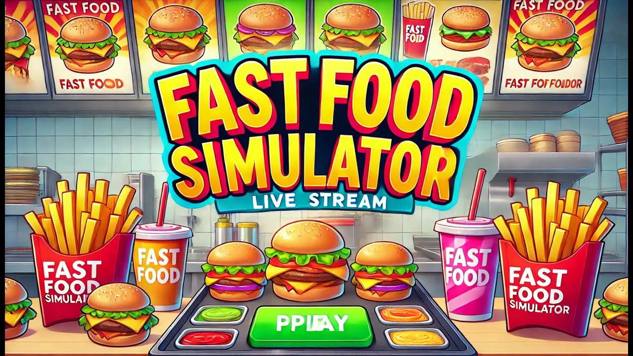 🍔 Fast Food Frenzy LIVE! | First-Time Playthrough 🌭🍟 | Fast Food ...