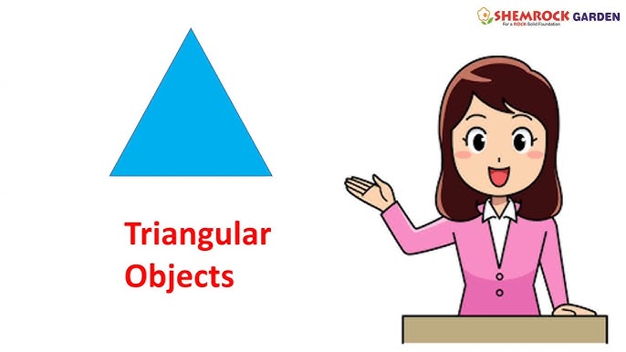 Triangular Objects Clipart